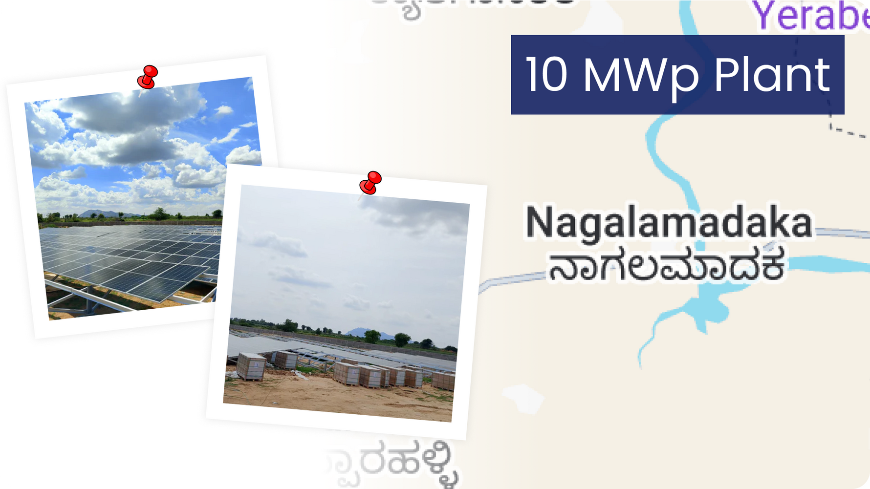 10MWp Ground-Mounted Solar EPC Project at Pavagada by Hyenr